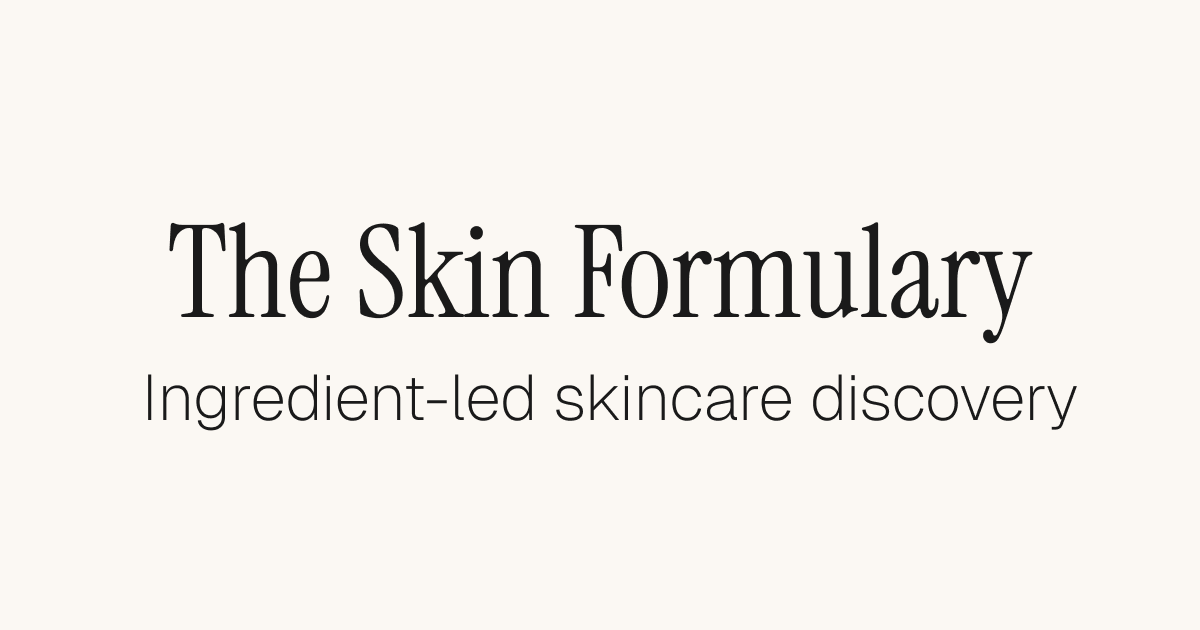 The Ordinary Skincare Products — Ingredients & Actives | The Skin Formulary